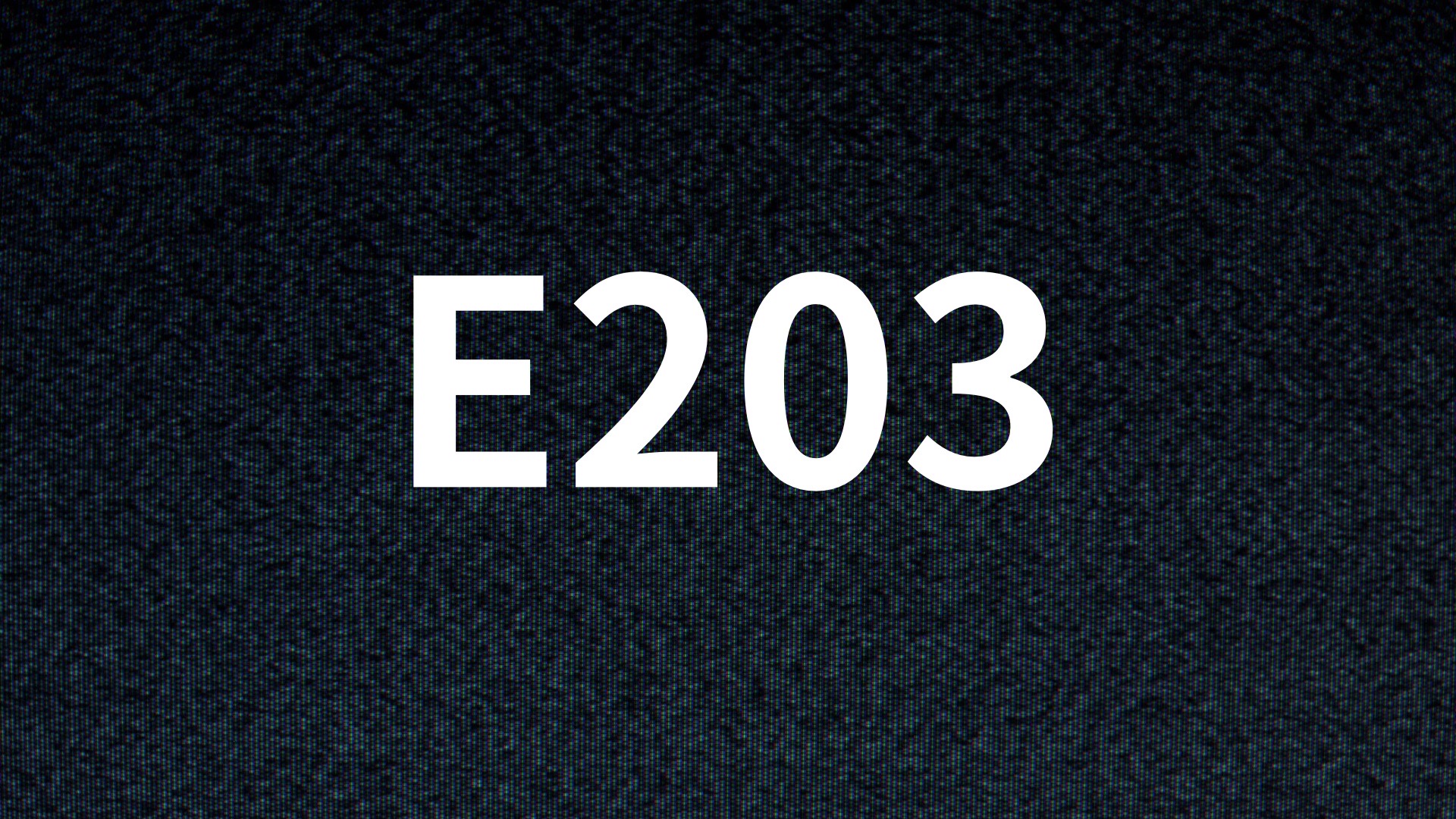 テレビにE203出現！放送休止？アンテナの故障？どうしたら直るのかを紹介